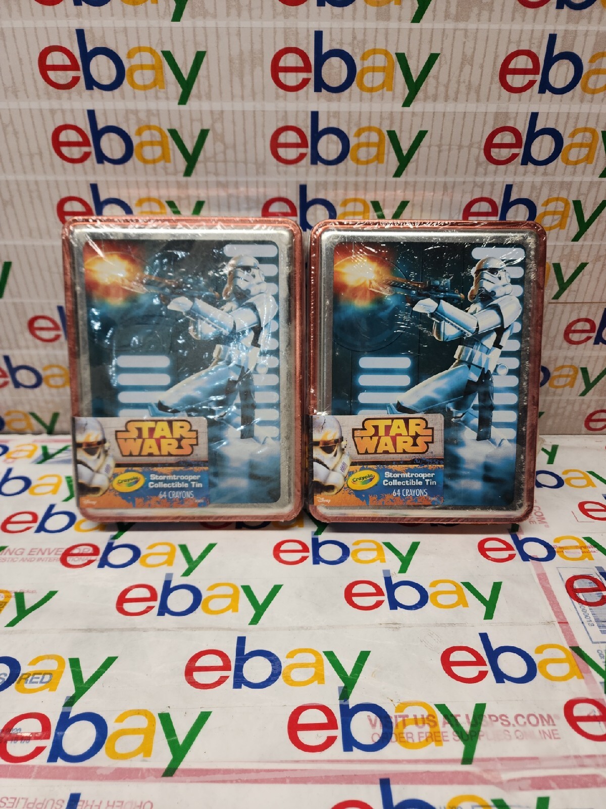 Sealed Star Wars Crayola Stormtrooper Collectible Tin 64 Crayons ...
