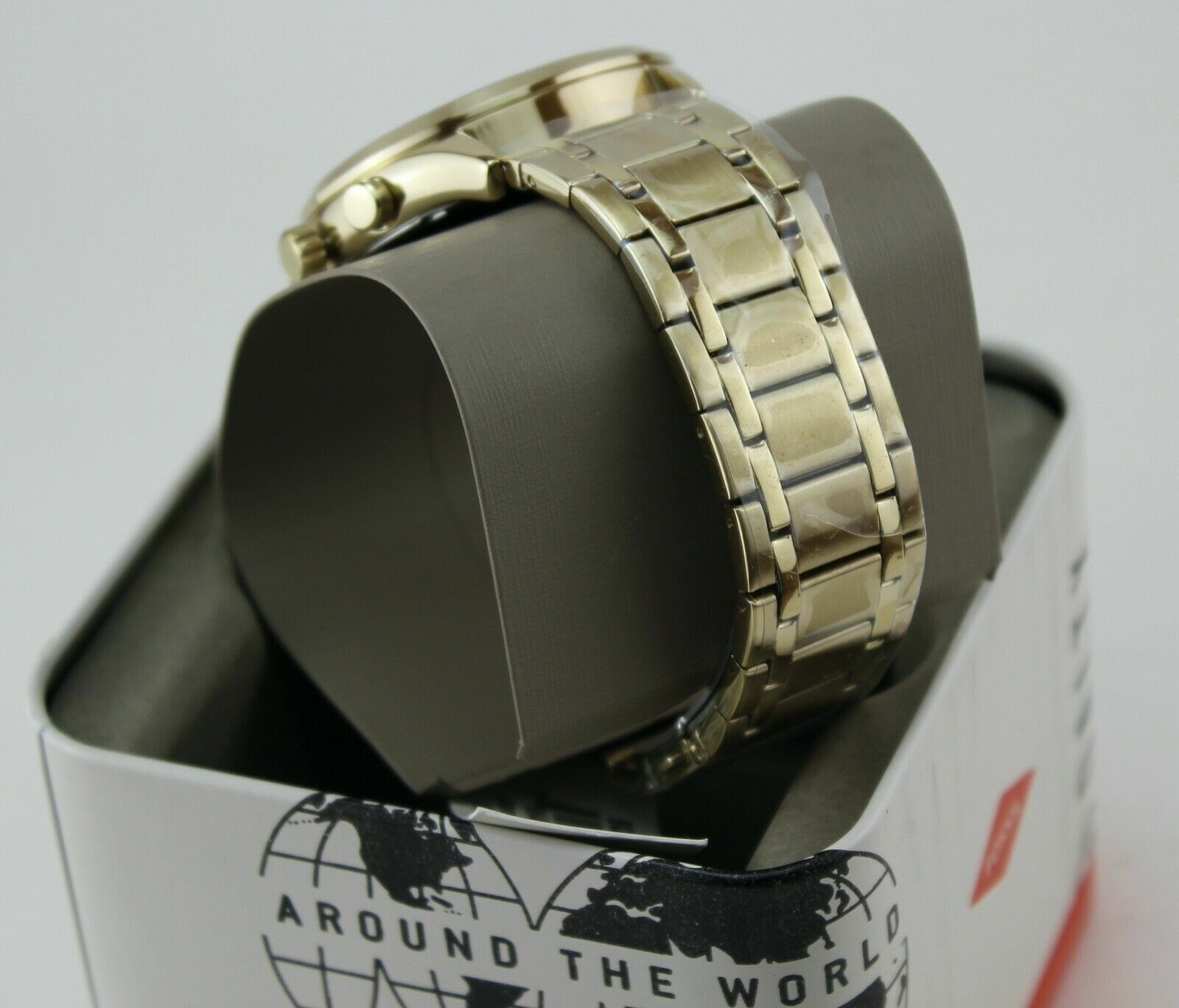 Fossil BQ2366 Fenmore Midsize Multifunction Gold Tone Stainless Steel ...