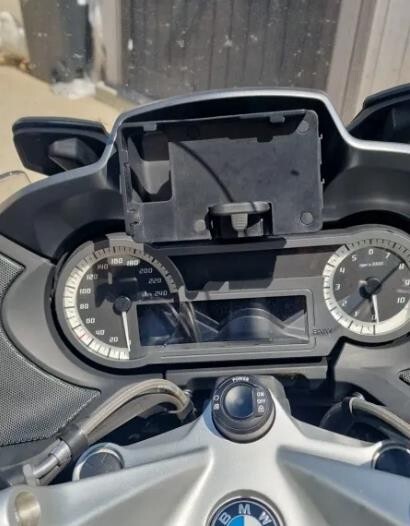 For BMW R1200RT R1250RT Mobile Phone USB Navigation Bracket Holder 2014 ...