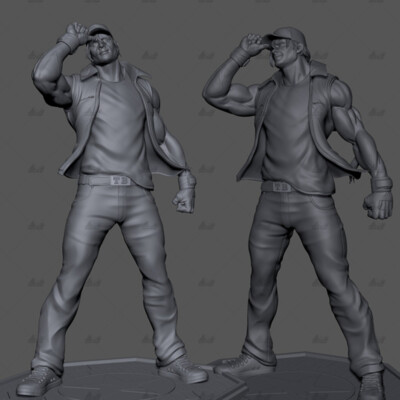 Terry Bogard 1/6 Resin Model Kits 3D Printed Statue Garage Kit 31cm | eBay