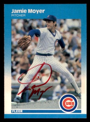 1987 Fleer Baseball #570 Jamie Moyer Signed Autograph (no COA) *d2 | eBay