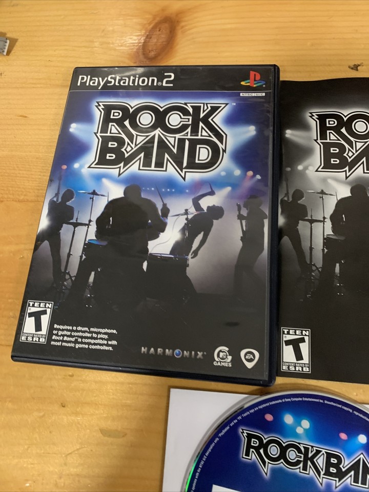 Rock Band Playstation 2 PS2 Video Game Complete More Games In My Store ...