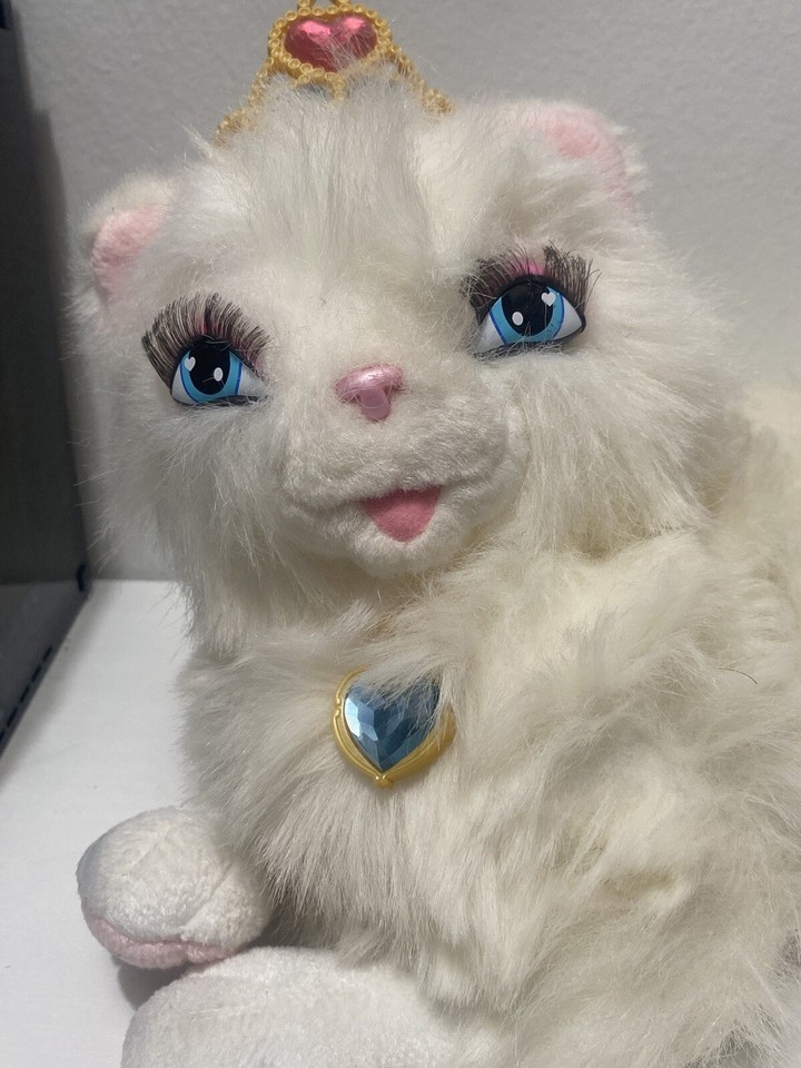 Mattel Barbie Serafina Princess Persian White Cat- Sound Movement Works ...