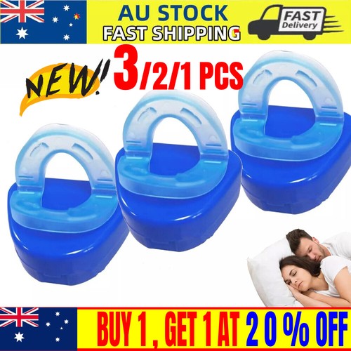 3-1x Honex Anti Snoring Mouthpieces Reduce Snoring Aid- Comfort, Easy ...