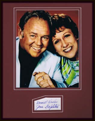 Jean Stapleton Signed Framed 11x14 Photo Display All in the Family w/ C ...