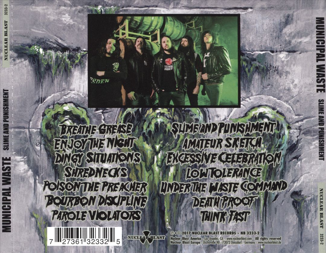 Guitare De Ryan Waste BAT: Members Of Municipal Waste, DRI And Volture