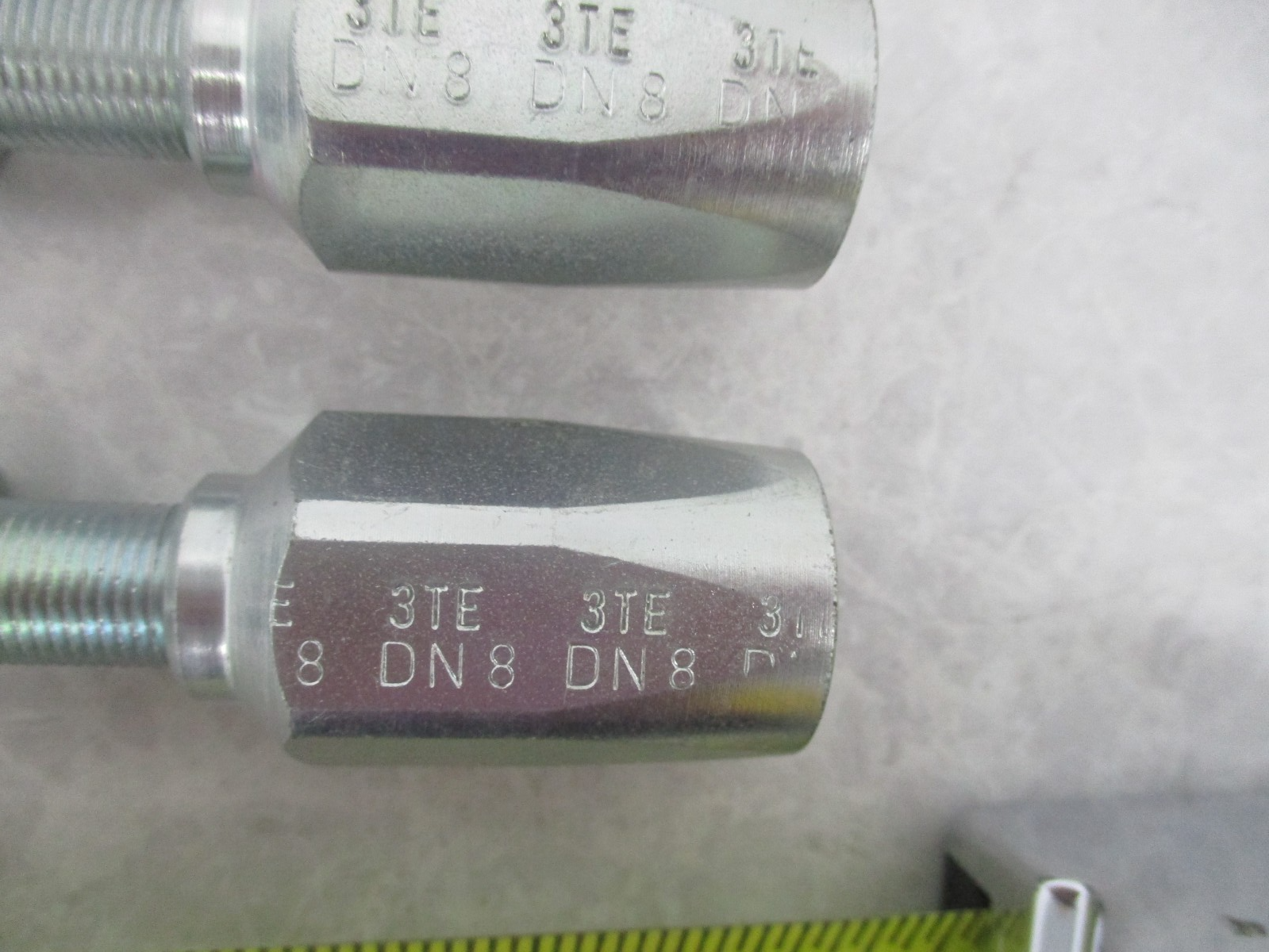 LOT OF 2 ARGUS 3TE PUSH ON HYDRAULIC FITTINGS, DN8/1/2, V0714 | eBay