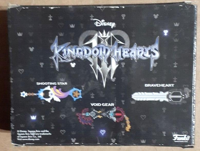 Funko Kingdom Hearts Void Gear Shooting Star Braveheart Keyblade 3 Pack ...
