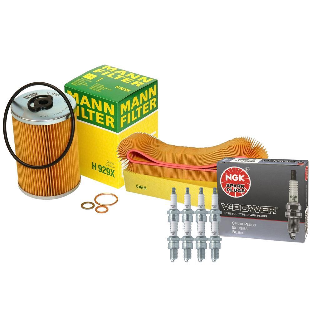 Mann Filters & NGK Spark Plugs Ignition Tune Up Kit For Benz W126 380SE ...
