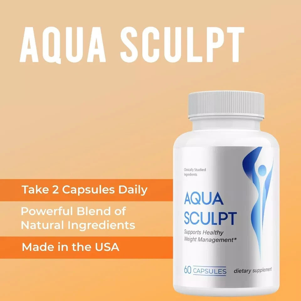 3 Pack Aqua Sculpt Pills AquaSculpt Capsules Weight Management 60 Pills ...