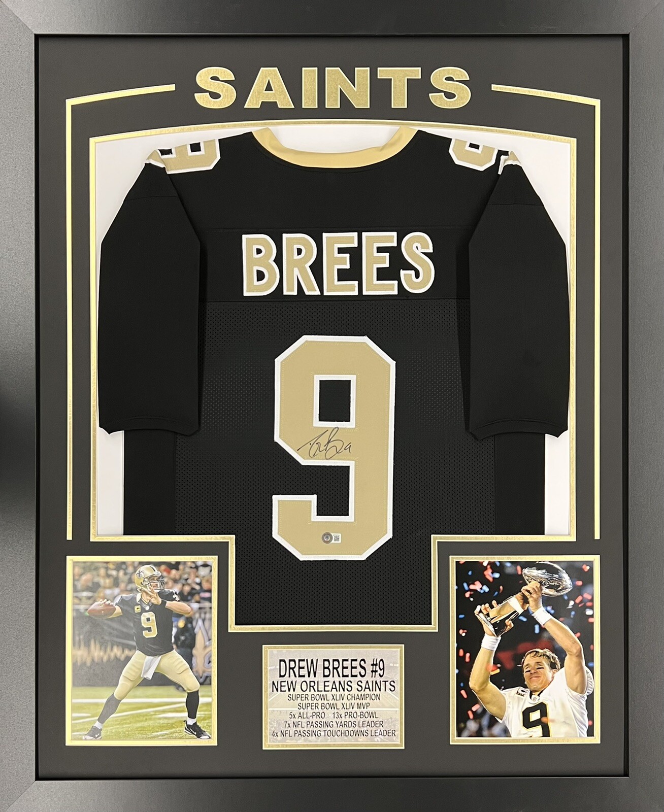 Drew Brees Autographed Memorabilia | Signed Photo, Jersey, Collectibles ...