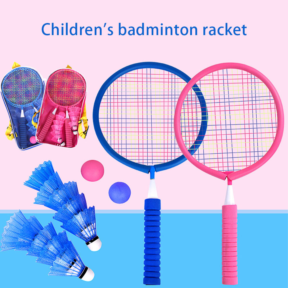 Toy With Shuttlecock Storage Bag For Children Lightweight Badminton ...