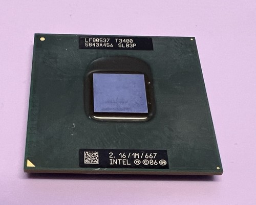 Intel Pentium T3400 2,167 GHz Processor 478-pin Micro-FCPGA SLB3P ...