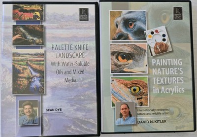 2x Creative Catalyst Painting DVDS- Painting w/Acrylic & Palette Knife ...