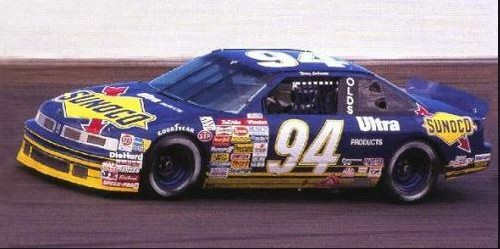 #94 Terry Labonte Sunoco Olds 1988-92 1/24th Scale Nascar Waterslide ...