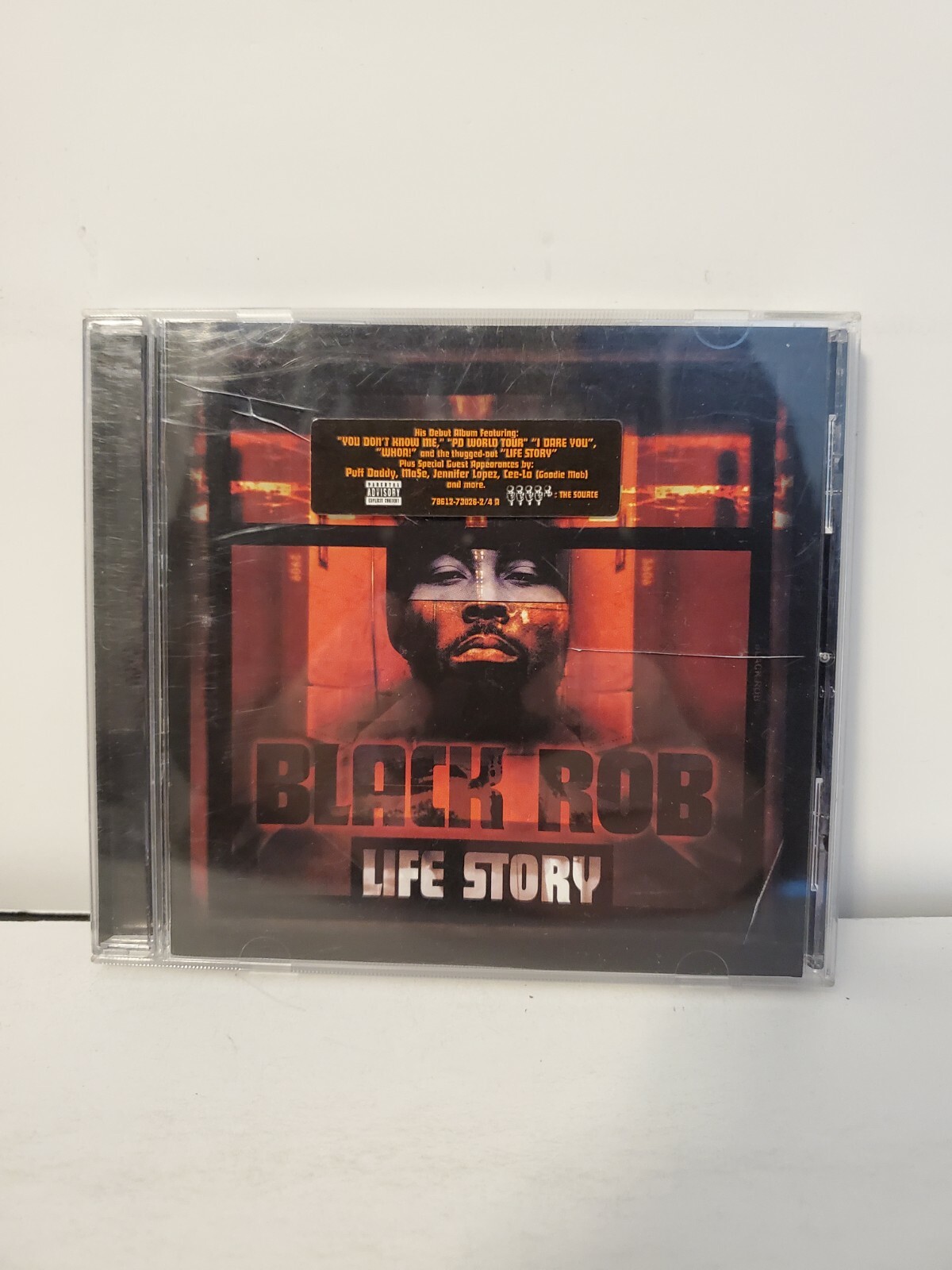 Black Rob "Life Story" CD, (2000), feat: Lil Kim, Mase, G-Dep, The Lox ...