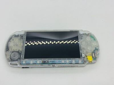 Sony PSP 3000 System w/ Charger Clear color Region Free Import Custom ...