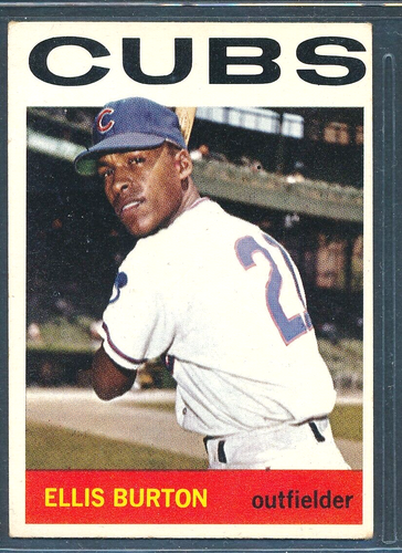 1964 Topps Baseball Set Break #269: ELLIS BURTON Chicago Cubs ~ VG-EX+ ...