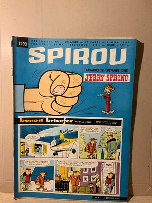 Journal de Spirou n°1203 sans mini récit. 1961 | eBay