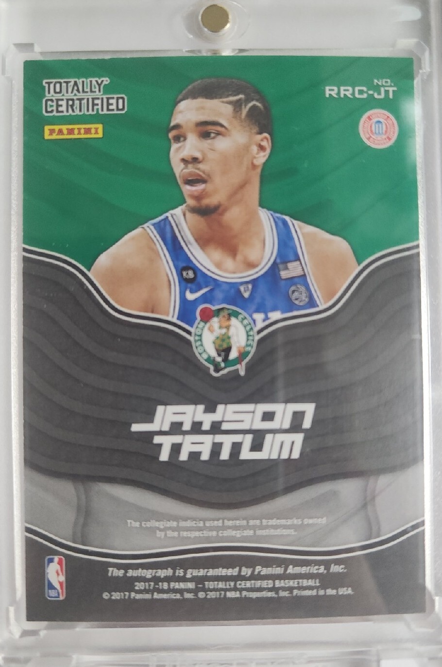 2017-18 Panini Totally Certified - Rookie Roll Call Red #RRC-JT Jayson ...