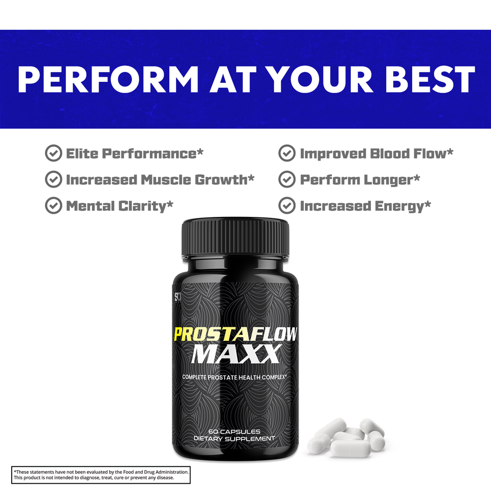 ProstaFlow Maxx Pills - Supports Prostate Function & Bladder Health 60 ...