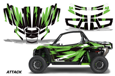 UTV Graphics Kit Decal Sticker For Textron Wildcat XX 2018 & Up Attack ...