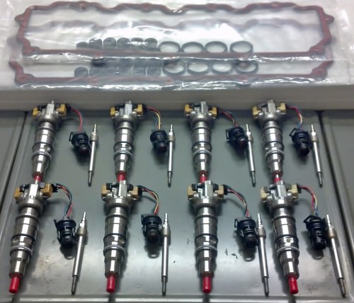 2005 Ford 6.0L Powerstroke Injector Set NJD StockKit Super Kit | eBay