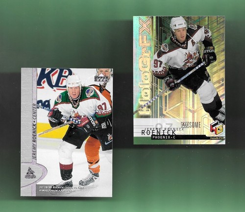 BOTH! JEREMY ROENICK-PHOENIX COYOTES! HG HOLO GrFx/GAME DATED ...