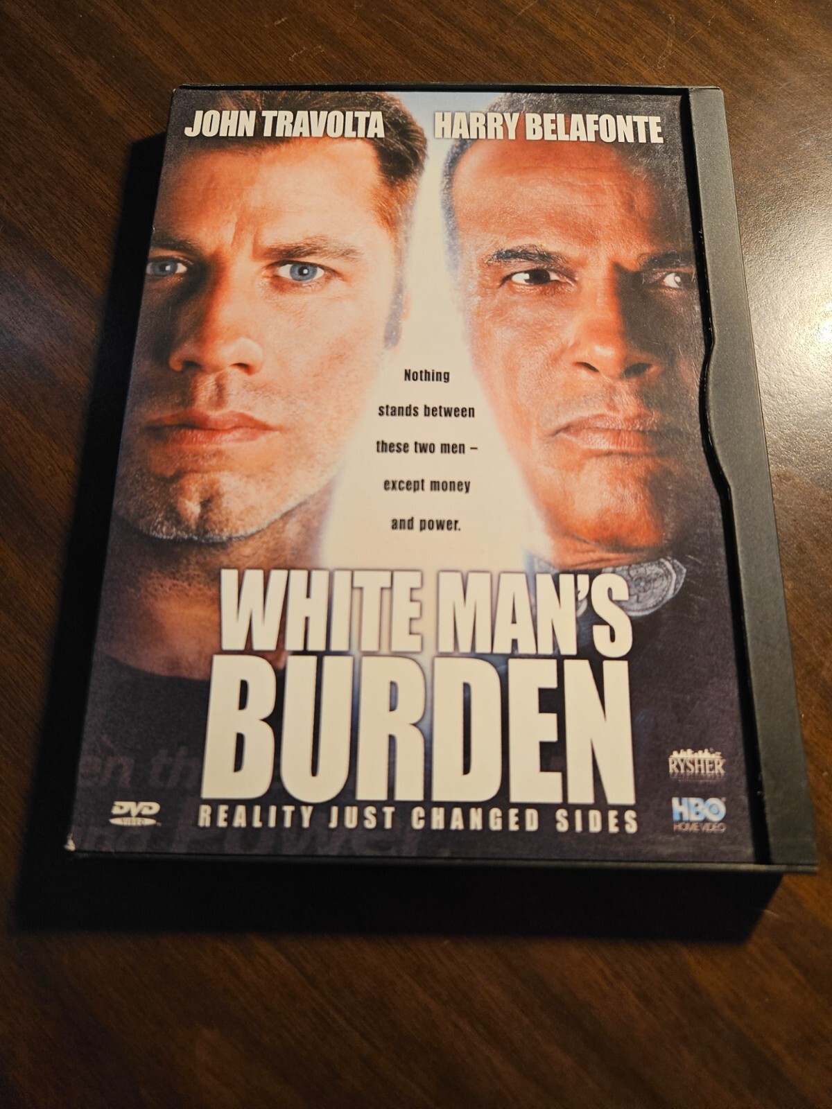 White Mans Burden (1995 DVD) John Travolta + Harry Belafonte OUT OF ...