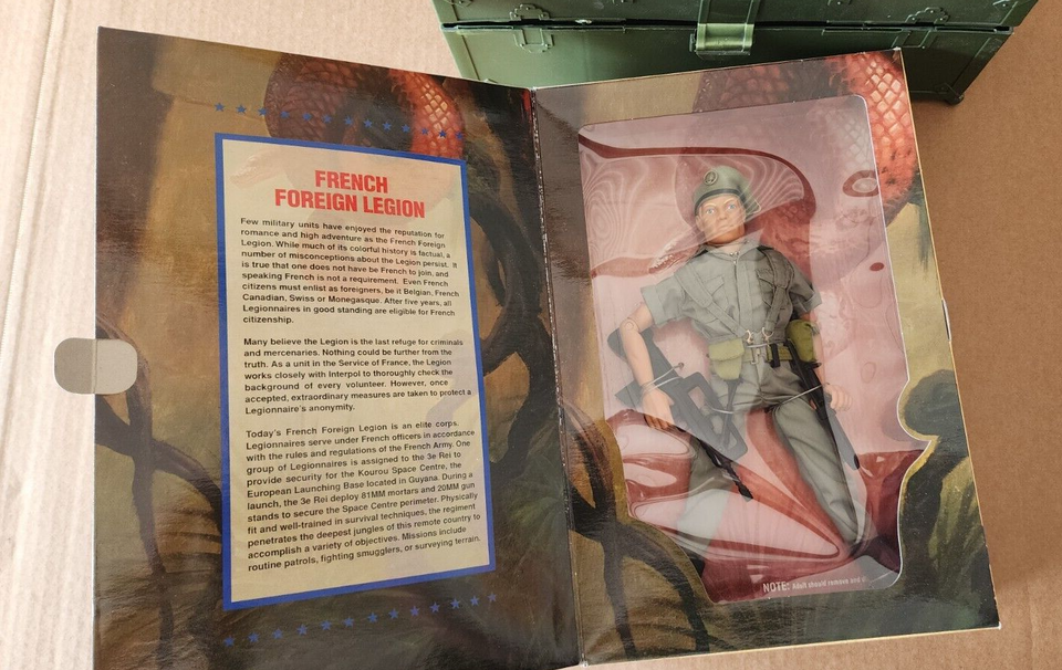 Vintage GI JOE FRENCH FOREIGN LEGION 1997 CLASSIC COLLECTION NIB ~ NRFB ...