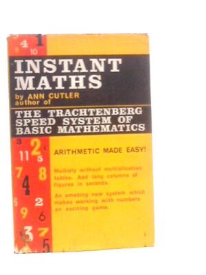 Instant Maths (Ann Cutler - 1963) (ID:95752) | eBay Australia