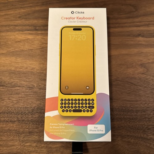 Clicks Creator Keyboard For iPhone 15 Pro | eBay