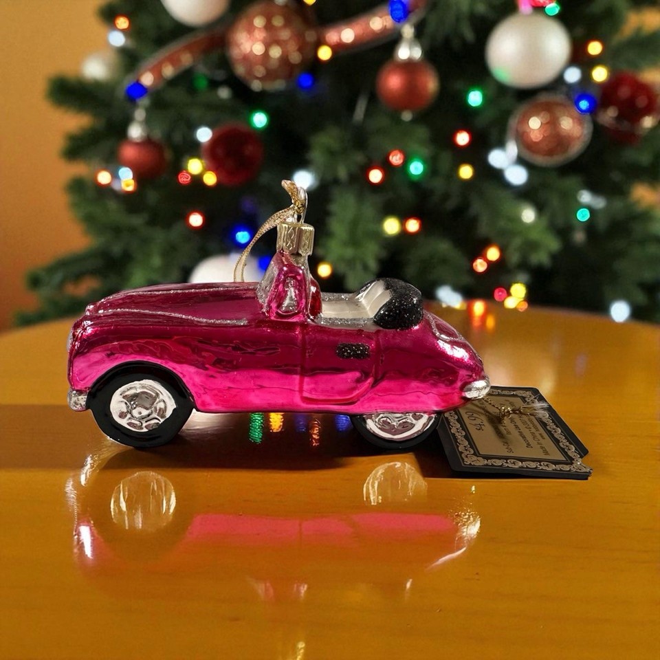 Robert Stanley Pink Convertible Glass Ornament 2007 | eBay