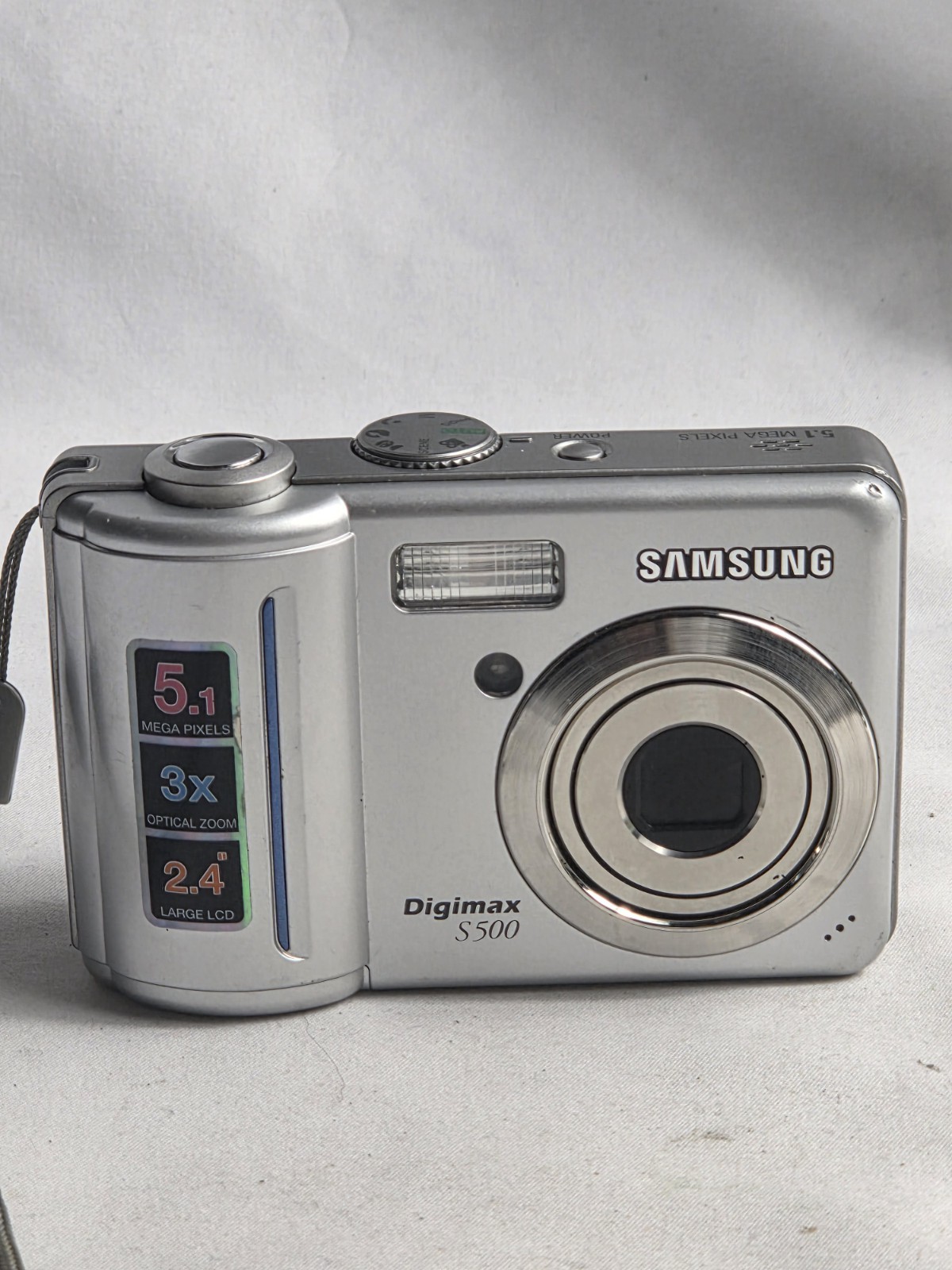 Samsung Digimax S500 5.1MP Digital Camera, Black, *Working* Nice ...