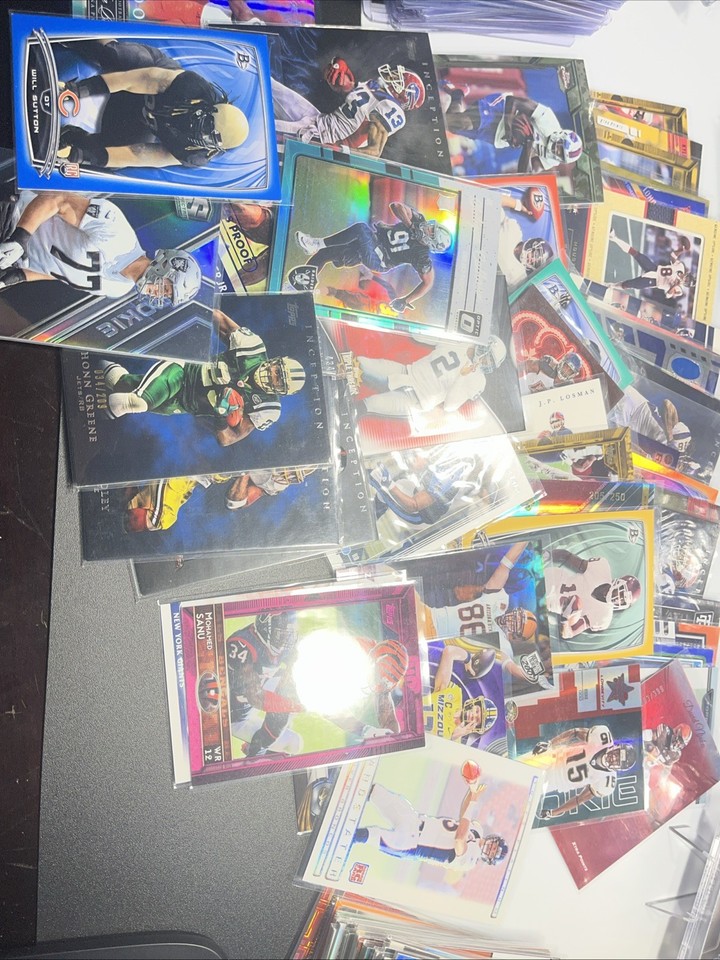 100+ ALL NUMBERED CARDS FOOTBALL LOT RC, LEGENDS | eBay