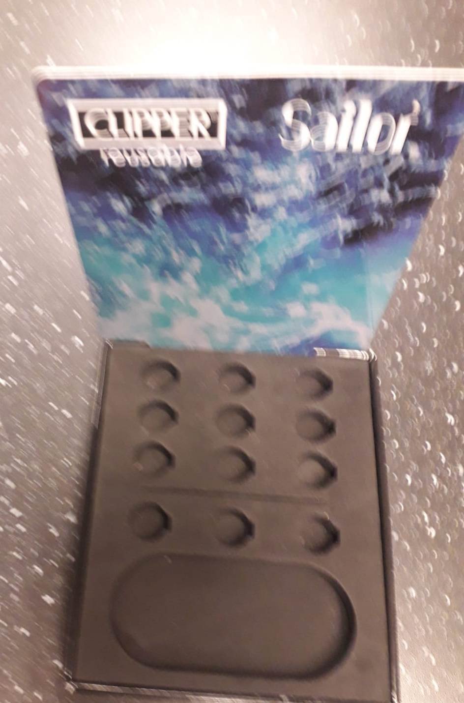 CLIPPER DISPLAY CAROUSEL /STAND/ TRAY/ TRAY +BOARD ROTATING STAND ...