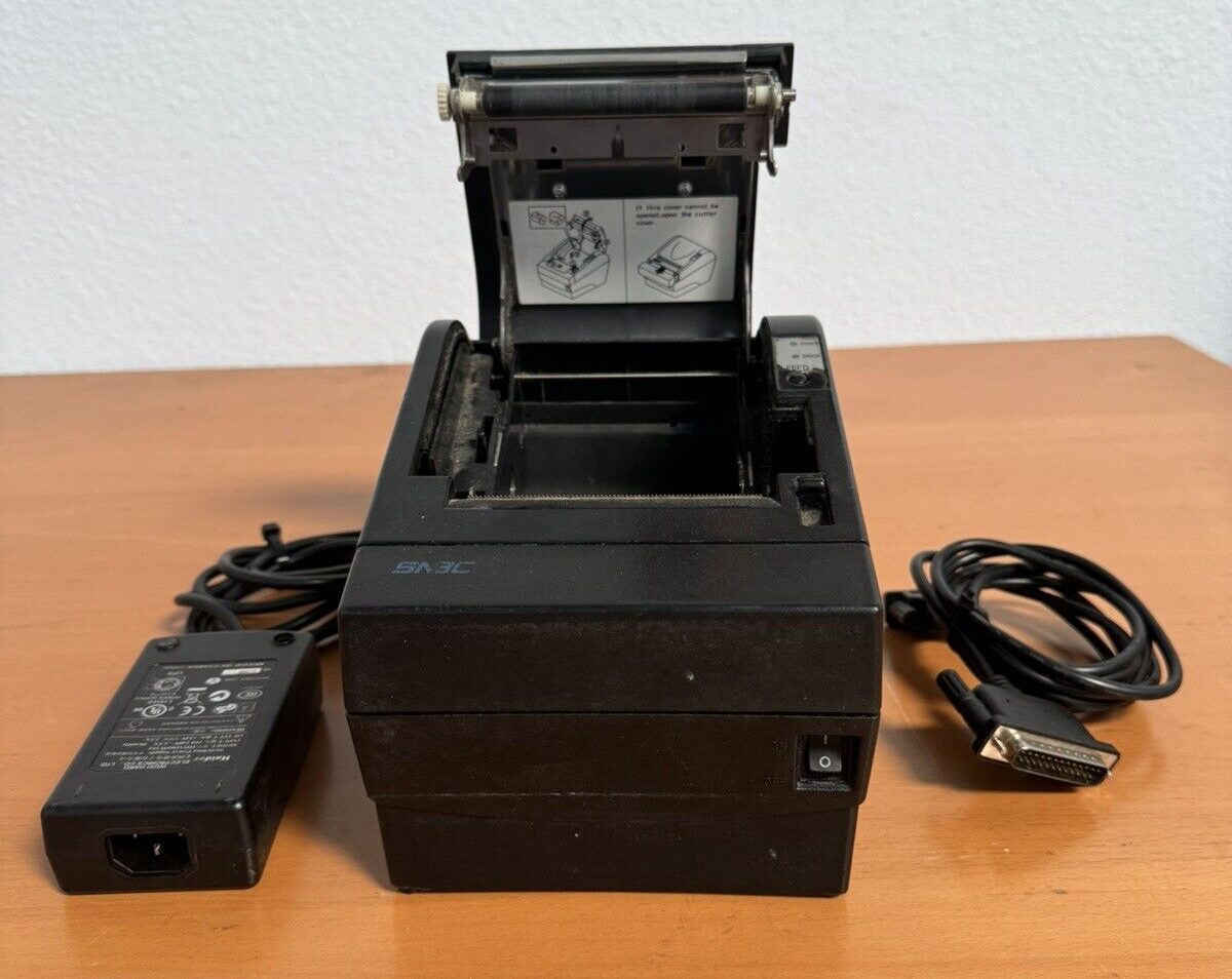 SNBC BTP 2002np Thermal POS Receipt Printer Serial No Power Cord for ...