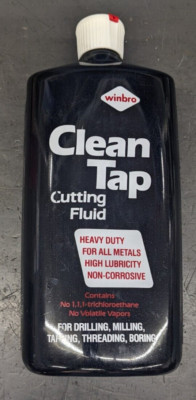 Winbro Clean Tap Cutting Fluid For All Metals USA 16 Ounces Oz ...