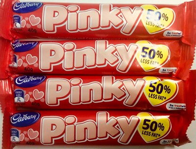 Four Bars Of Cadbury Pinky - New Zealand Import - Marshmallow ...