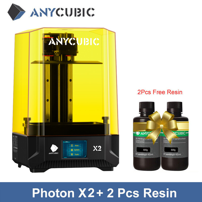 ANYCUBIC 7K Photon M3 Max/M5 Series Mono X2 LCD Resin 3D Printer + 1KG ...