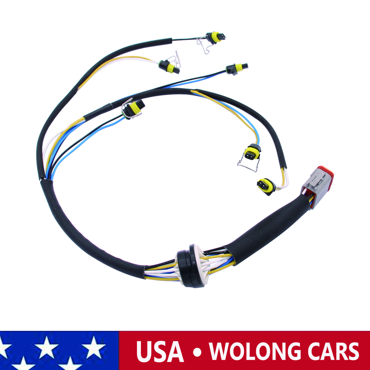 Fuel Injector Wiring Harness Fit for 222-5917 CAT C7 Engine US | eBay