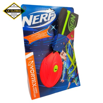 NERF Vortex Aero Howler Foam Ball Red (F2875) Long Distance Football ...
