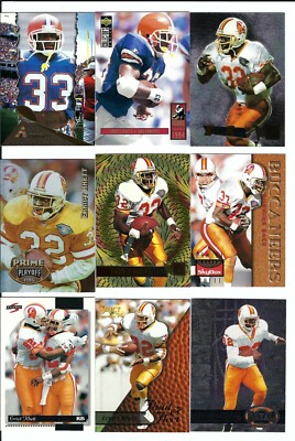 1994 Pinnacle Errict Rhett RC Tampa Bay Buccaneers Ravens Browns Lot ...