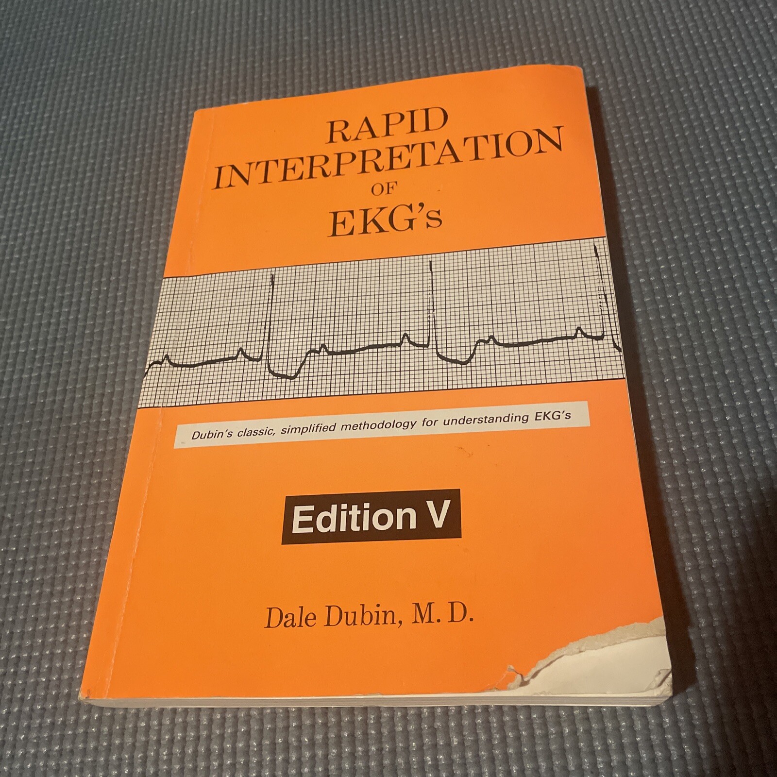 Rapid Interpretation of EKG's by Dale Dubin (1996, Trade Paperback ...