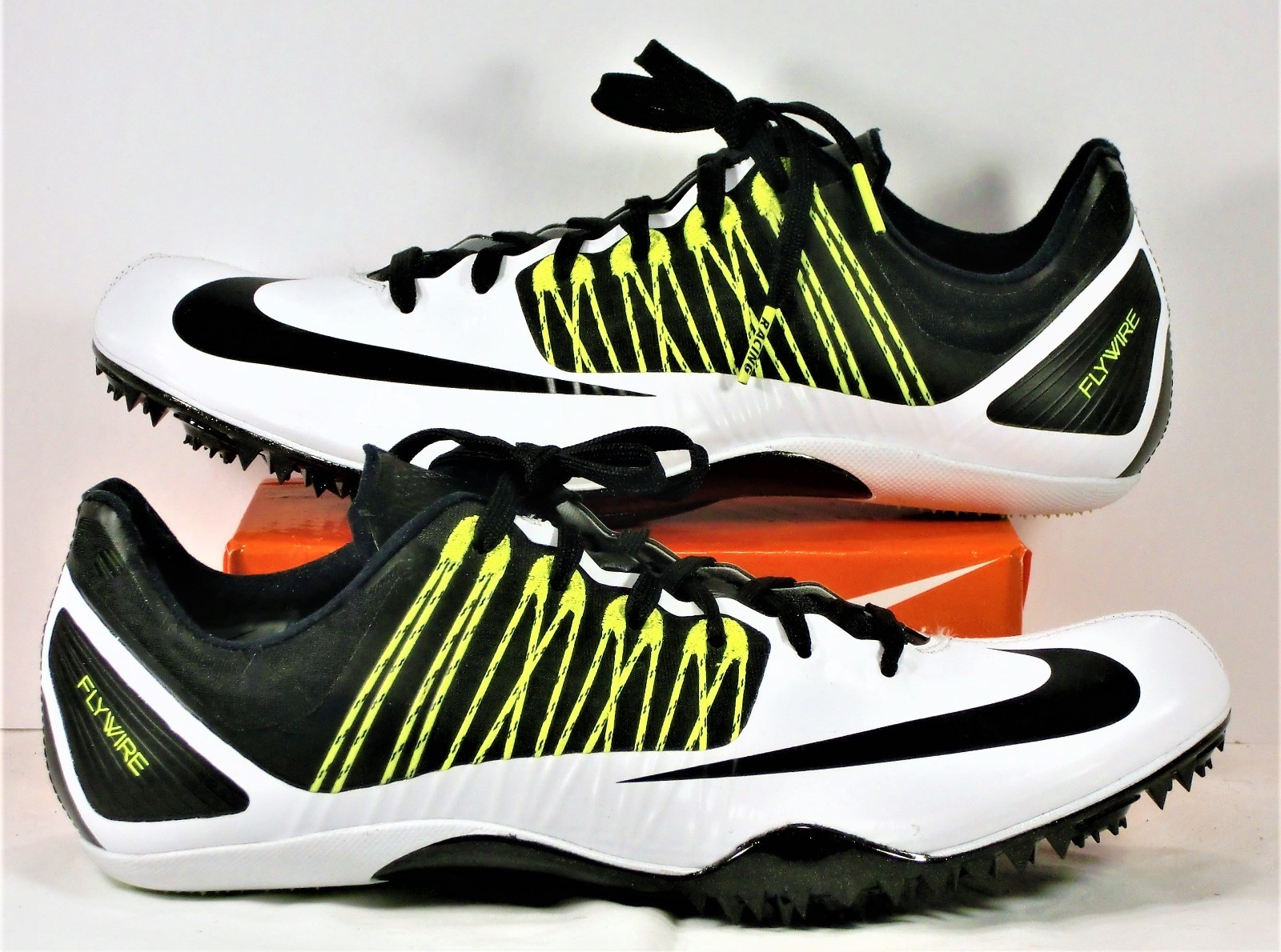 Nike Zoom Celar 5 Black White Sprint Running Track Cleats Sz 10.5 NEW ...