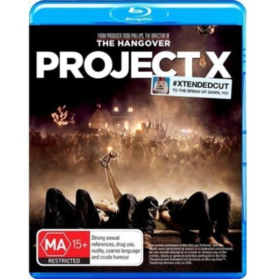 Project X (Blu-ray, 2012) Region B (Extended Cut) Thomas Mann, Oliver ...
