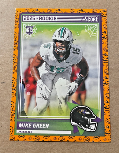 2025 Score-A-Treat - Mike Green (RC) #88 - Baltimore Ravens | eBay