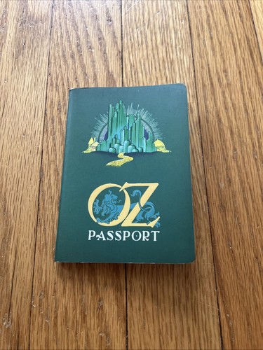 The Wizard of Oz Passport and Pocket NoteBook with Art Images NEW ...