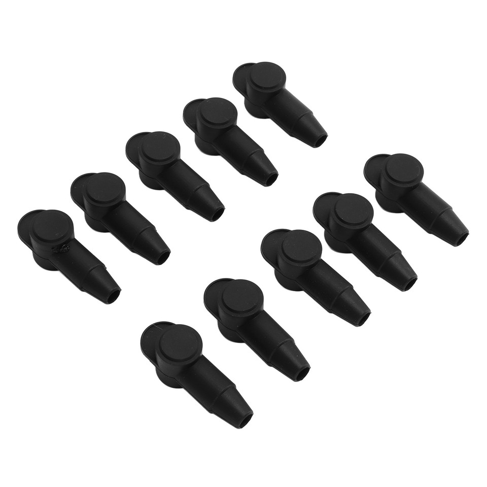 10Pcs Silicone Terminal Covers Protect Battery Multi Purpose Easily Use ...
