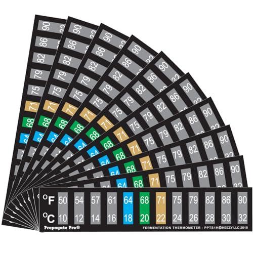 Horizontal Stick On Thermometer Strip, Digital Temperature Display For ...